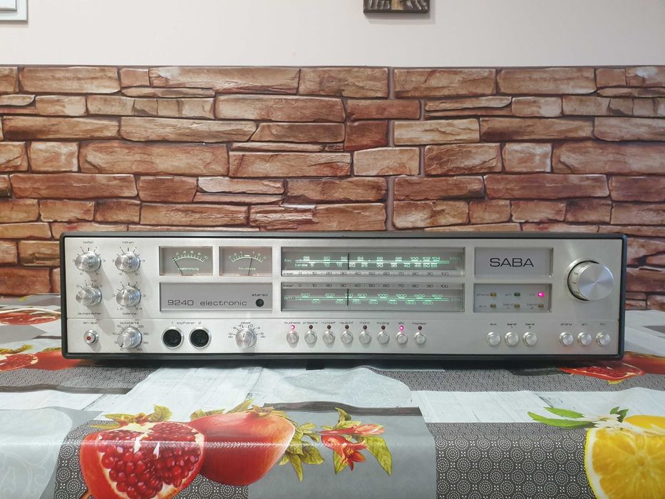 Amplituner Saba 9240 Sliczna Vintage Poznań Górczyn • OLX.pl