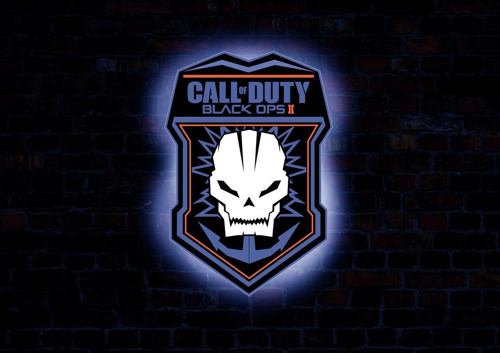 LED Neon CALL OF DUTY, Logo na ściane, PRODUCENT, Reklama 3D, Prezent ...