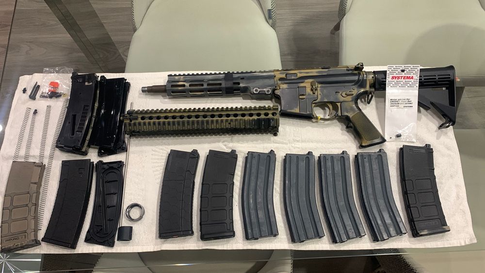 SYSTEMA Ptw M4 Airsoft Benfica • OLX Portugal