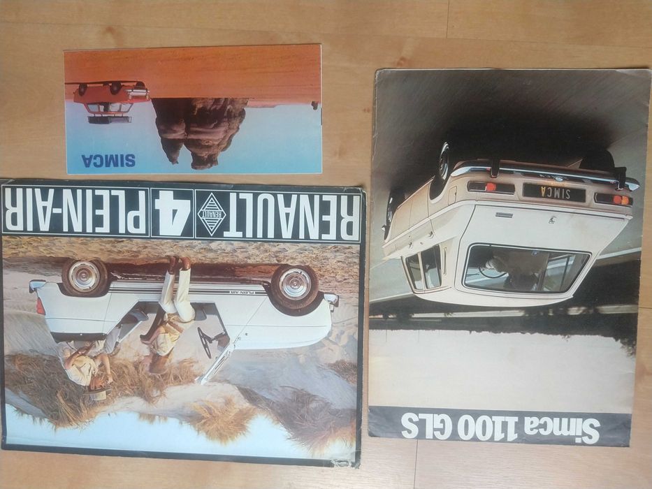 Prospekty,katalogi Peugeot,Simca,Renault,Citroen Łódź Bałuty • OLX.pl