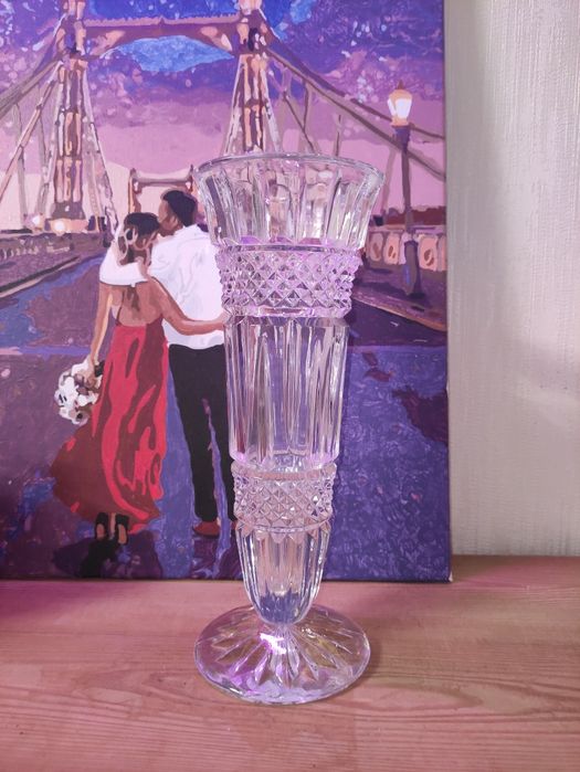 Ваза кришталева часів СССР 350 грн Посуд кухонне приладдя Полтава на Olx