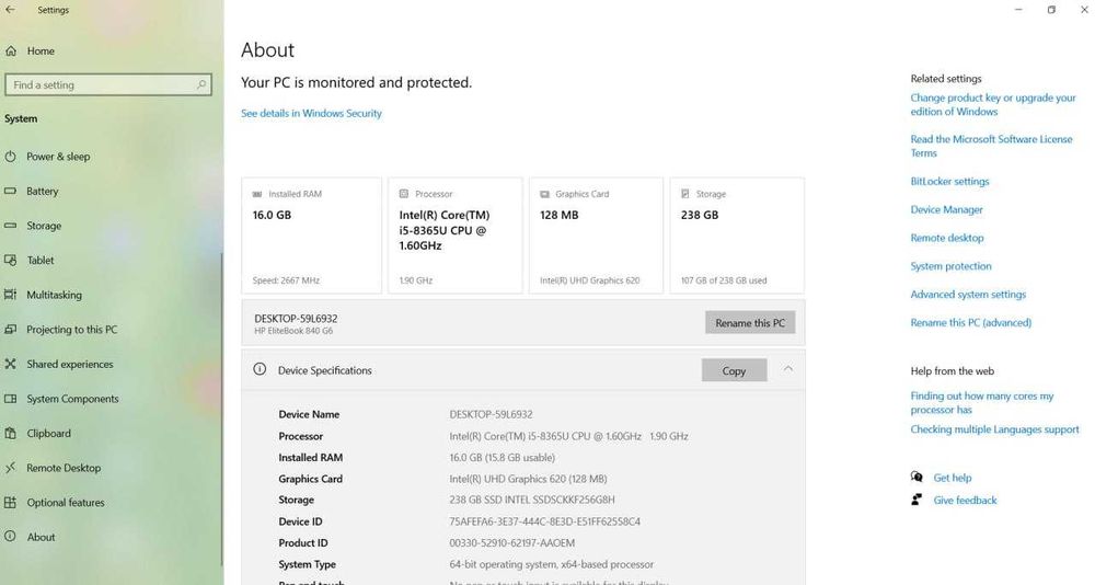 HP EliteBook 840 G6 – i5, 16/256GB, Win10 Pro wszyta licencja Wrocław ...