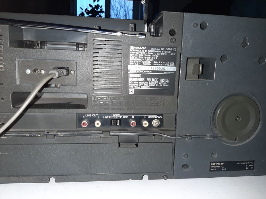 Раритетный Магнитофон SHARP Gf-800: 13 000 грн. - Магнітоли Обухівка на Olx
