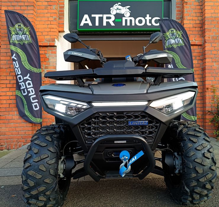 Wielki Nowy QUAD LINHAI LANDFORCE 650L EPS 4x4 Gratis PŁUG RatyLeasing ...