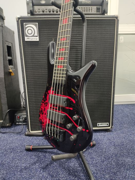 Spector Euro 5 LX Alex Webster Blood Red Drip Cannibal Corpse (3850 ...