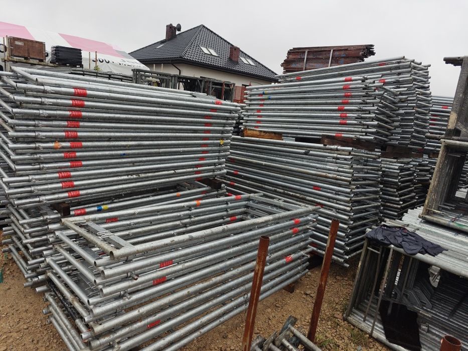 Rusztowanie 200m Plettac używane stan idealny rama stopa podest platek ...