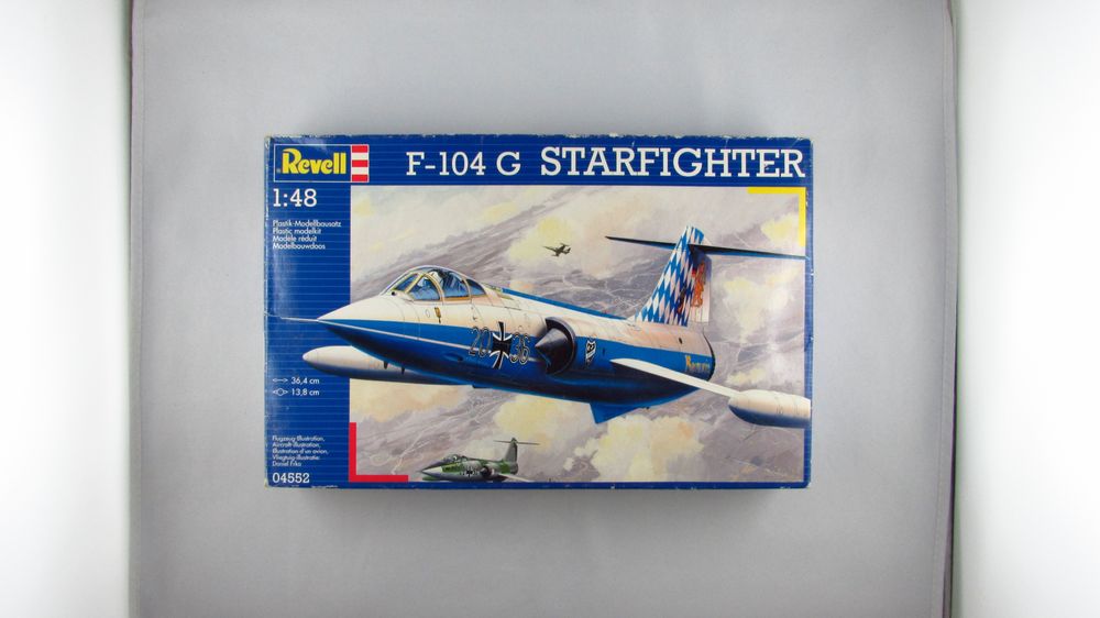REVELL - F-104 G StarFighter Bavaria - Samolot Model - 1:48 Warszawa Ursynów • OLX.pl
