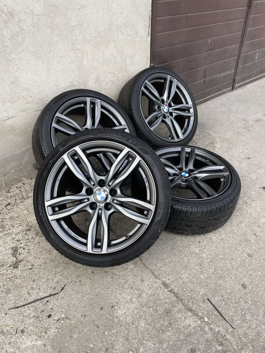 Koła, Felgi 5x120 18” BMW, M pakiet, Grafit ładne Pleszew • OLX.pl