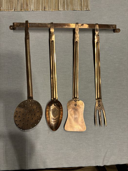 Miedziane utensylia kuchenne vintage Warszawa Mokotów • OLX.pl