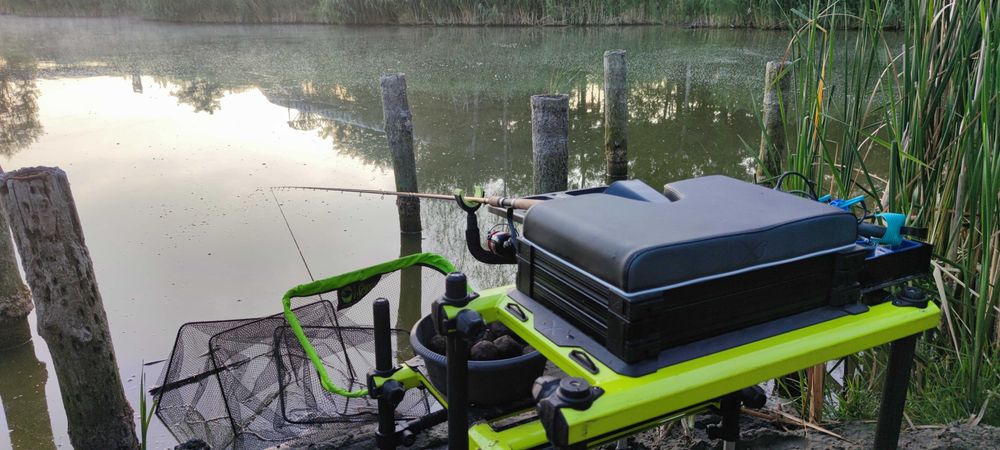 Kosz wędkarski Matrix XR 36 Comp lime seatbox + akcesoria Siechnice ...