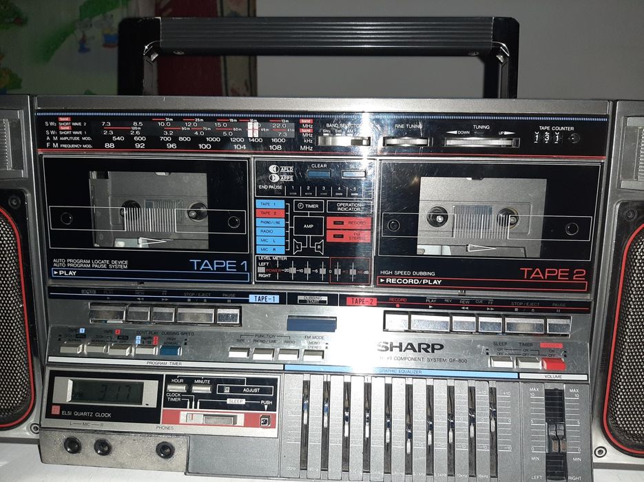 Раритетный Магнитофон SHARP Gf-800: 13 000 грн. - Магнітоли Обухівка на Olx