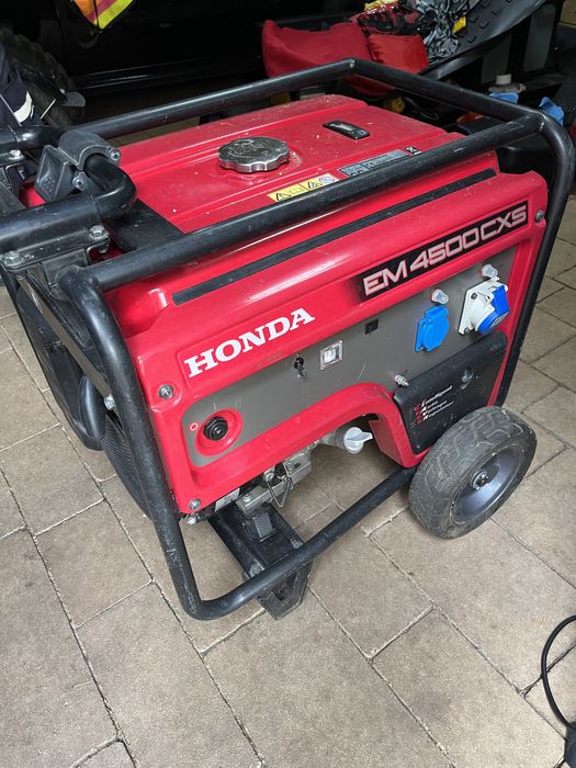 Agregat prądotwórczy jednofazowy 4,5 kW Honda EM4500 CXS Leszno • OLX.pl