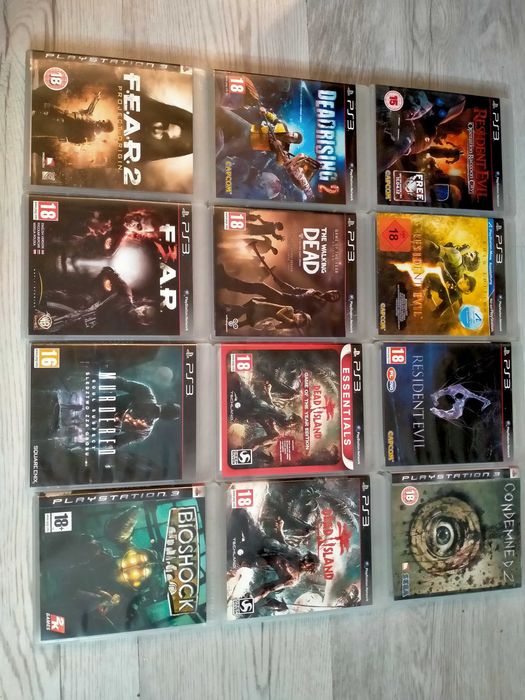 Gry grozy PS3 Fear, Redident evil i inne Siemianowice Śląskie • OLX.pl