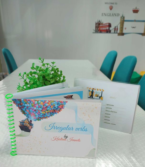 English Irregular Verbs Flashcards Cards Неправильні дієслова 450 грн Книги журнали