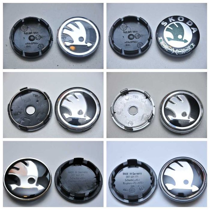 Колпачки/заглушки Skoda 56/59/60/65/68/75/135 ниппель брелок: 75 грн ...
