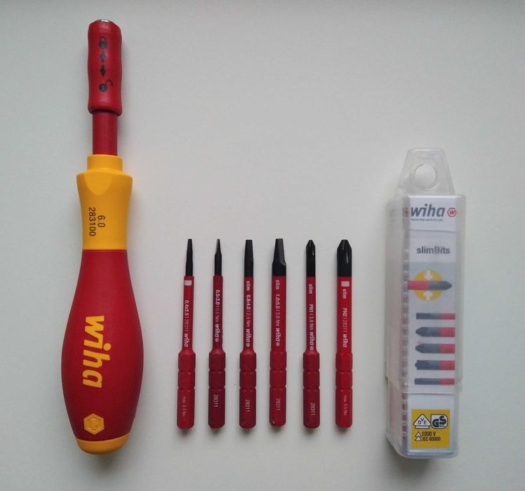 Набор Wera KK VDE extra slim 16 / W1 / Wiha Liftup / Knipex 1396200: 1 ...