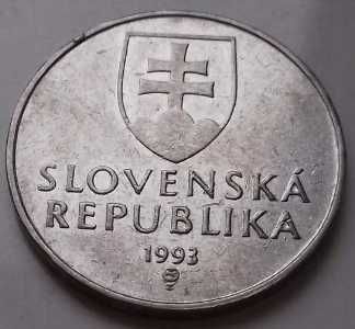 MonetY Słowacja 2 korony slovenska republika 2sk 1993 Nowy Sącz • OLX.pl