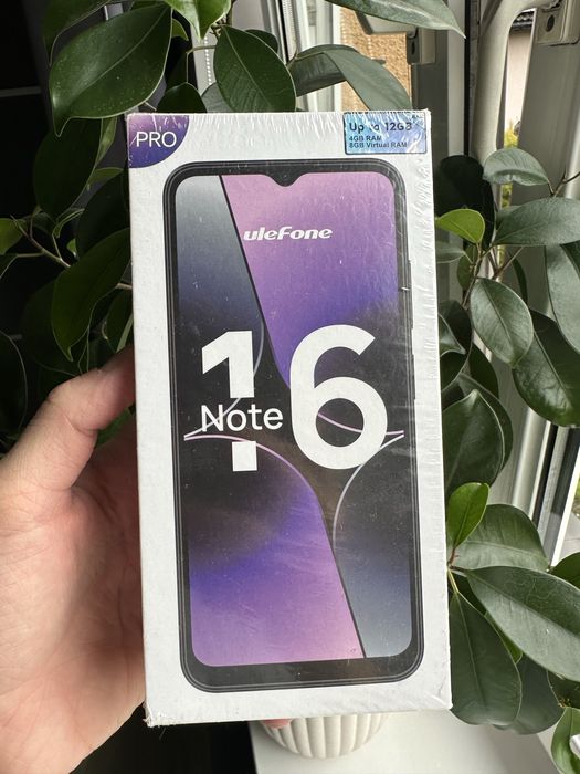Ulefone Note 16 Pro 4GB 6.52" Dual LTE 128GB/4GB RAM Black Nowa Wieś • OLX.pl