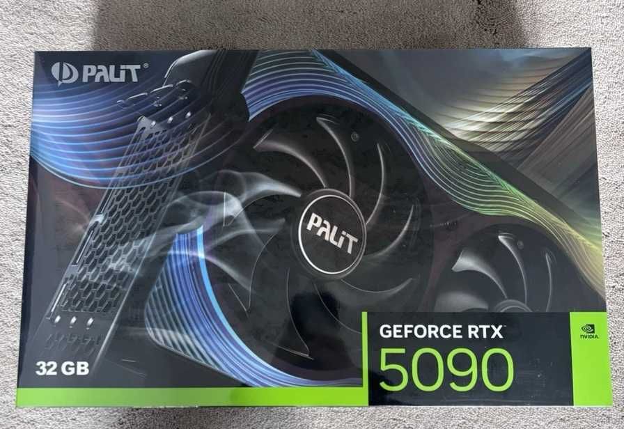 Karta graficzna Palit RTX 5090 32GB. Gdańsk Brętowo • OLX.pl