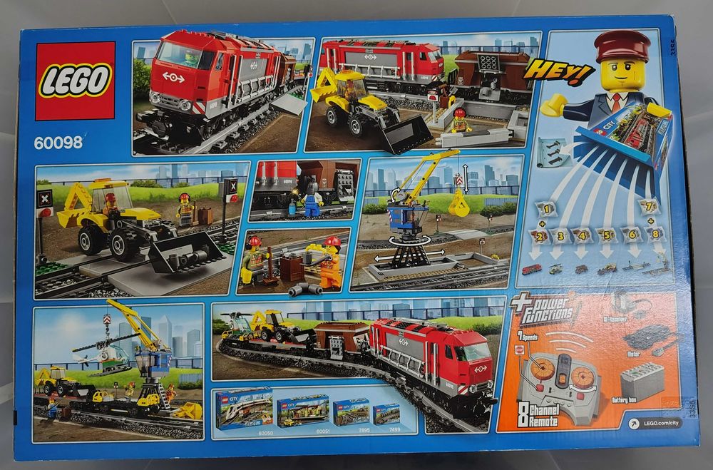LEGO City 60098 – Comboio de Carga Raro, Novo e Selado! Lumiar • OLX.pt