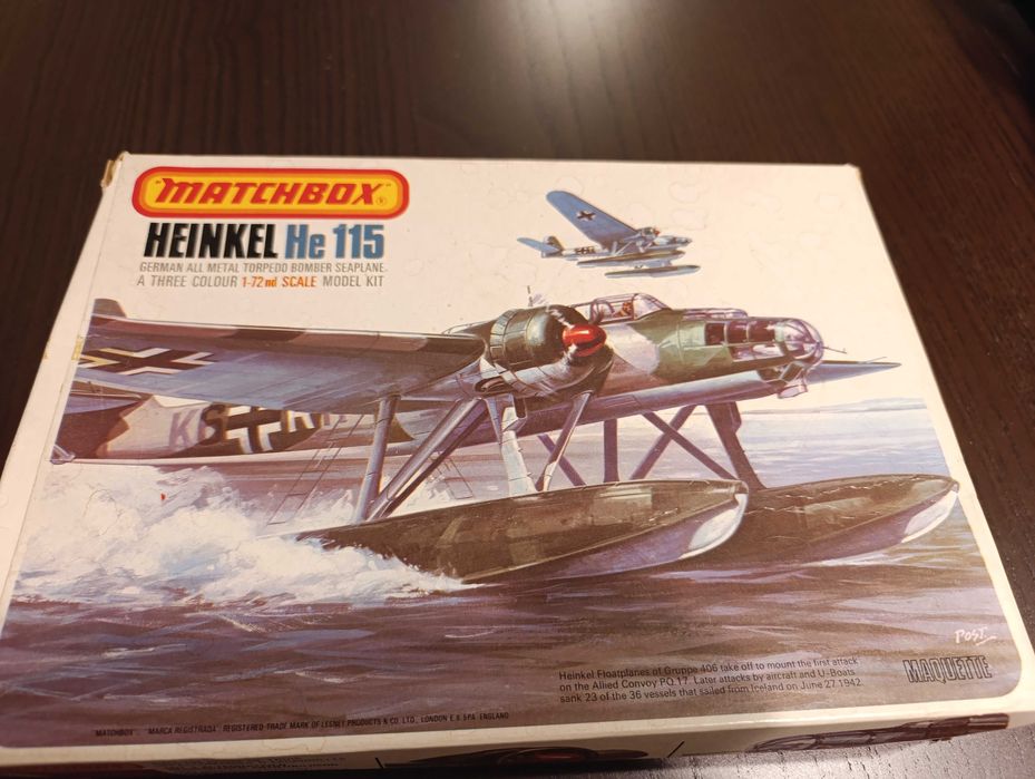 HEINKEL He 115 1/72 Matchbox Kraków Bieńczyce • OLX.pl