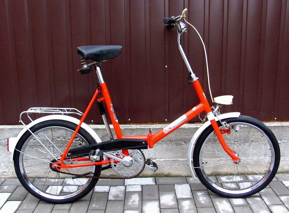 Rower ROMET WIGRY 3 Składak Pomarańczowy PRL - 1978 rok - De Luxe ...