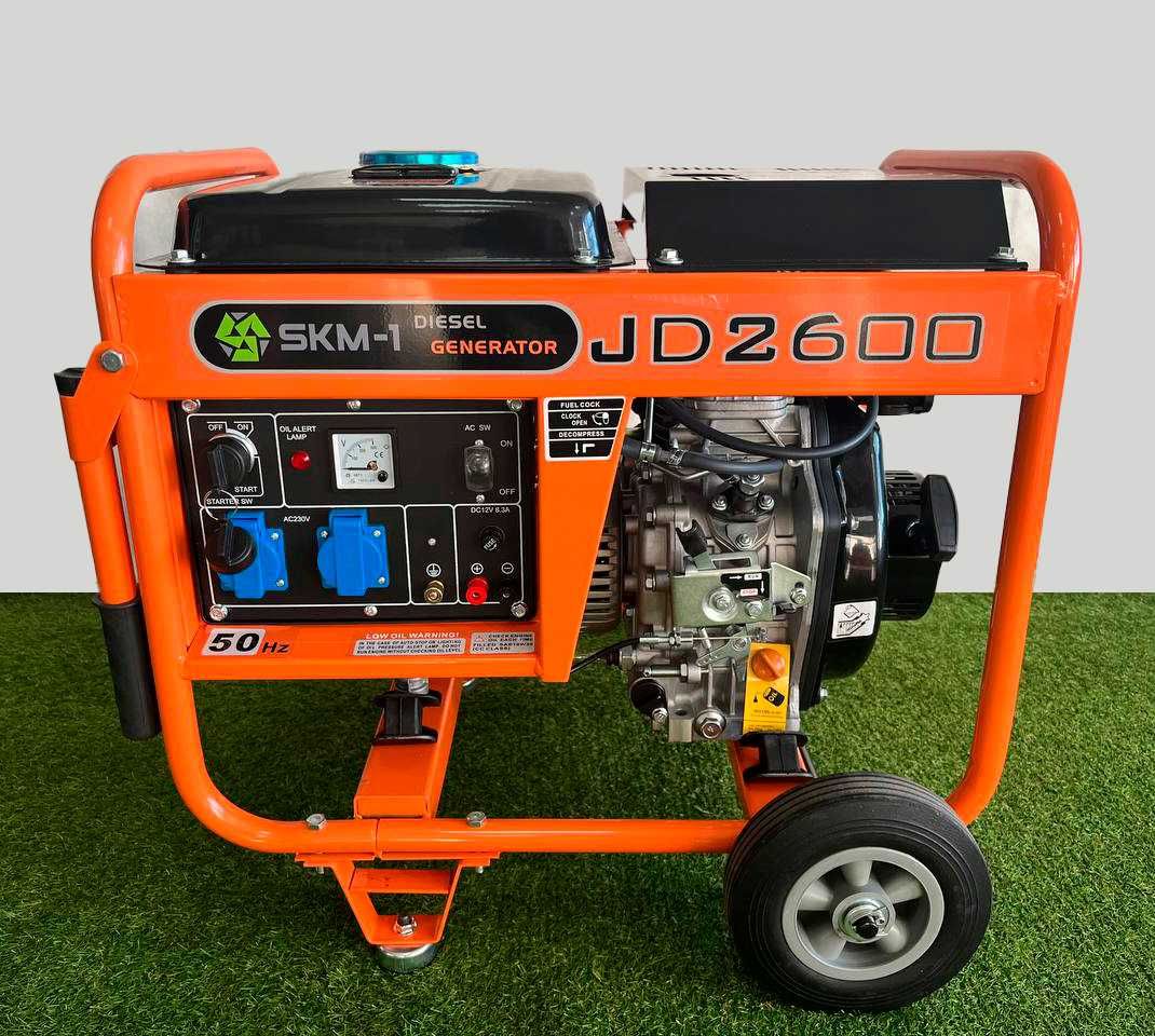 Дизельний генератор JD2600 | 2,0/2,2 кВт: 19 500 грн. - Генератори Київ ...