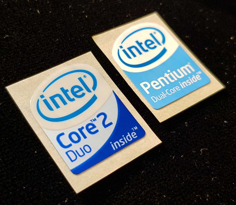 3dfx ATI Windows XP Win 98 Intel Centrino core2duo Наклейка компьютер ...