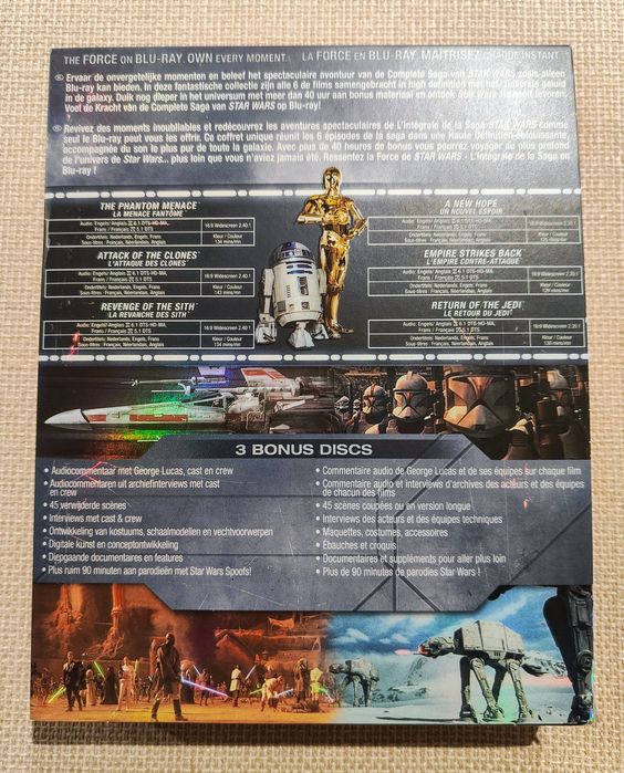 Star Wars the complete saga Blu-ray Loures • OLX Portugal