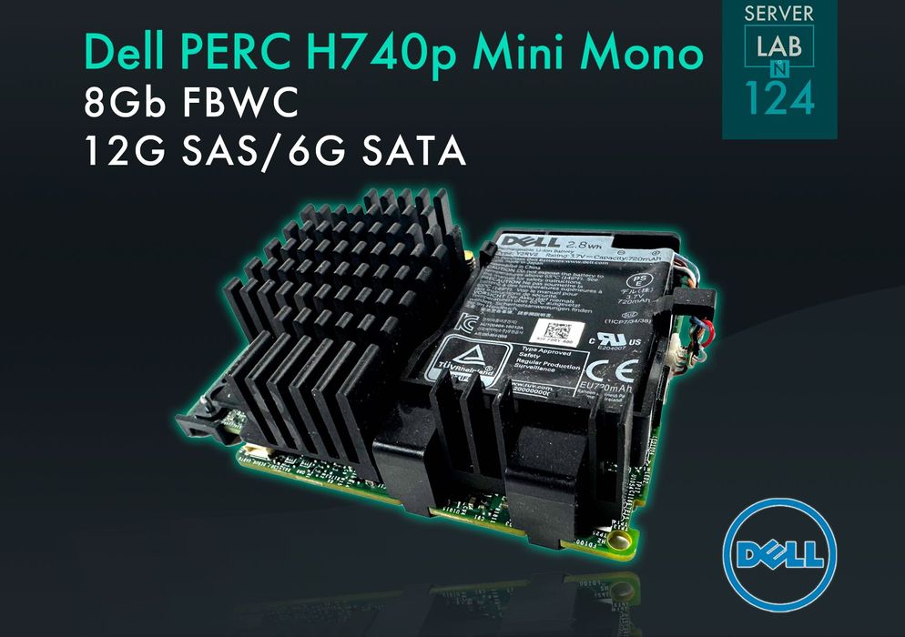 RAID-контролер Dell PERC H740p Mini Mono | 8Gb FBWC; 12G SAS/SATA: 8 349 грн. - Комплектуючі та ...