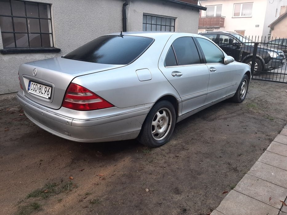 Mercedes S klasa w220 3.2 benzyna/gaz Kowalewo Pomorskie • OLX.pl