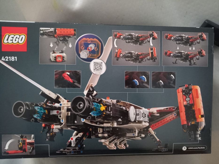 Nowe zapakowane LEGO Technic 42181 Transportowy statek kosmiczny VTOL ...