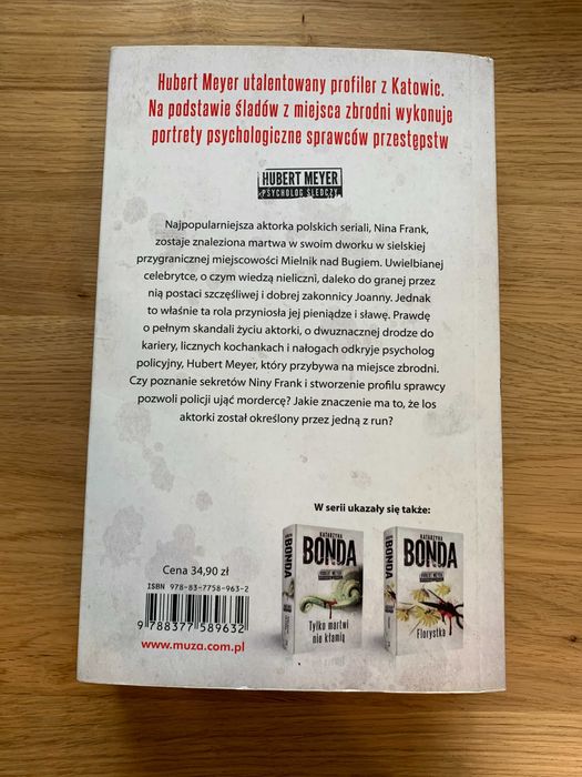 Katarzyna Bonda Sprawa Niny Frank Wrocław Krzyki • OLX.pl