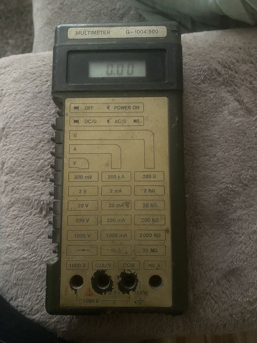 Multimetr RFT G1004.500 Wrocław Stare Miasto • OLX.pl