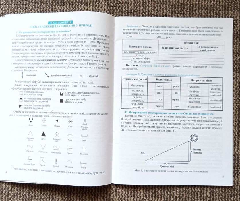 Географія 6 клас Зошит для практичних робіт 50 грн Товари для школярів Кривий Ріг на Olx