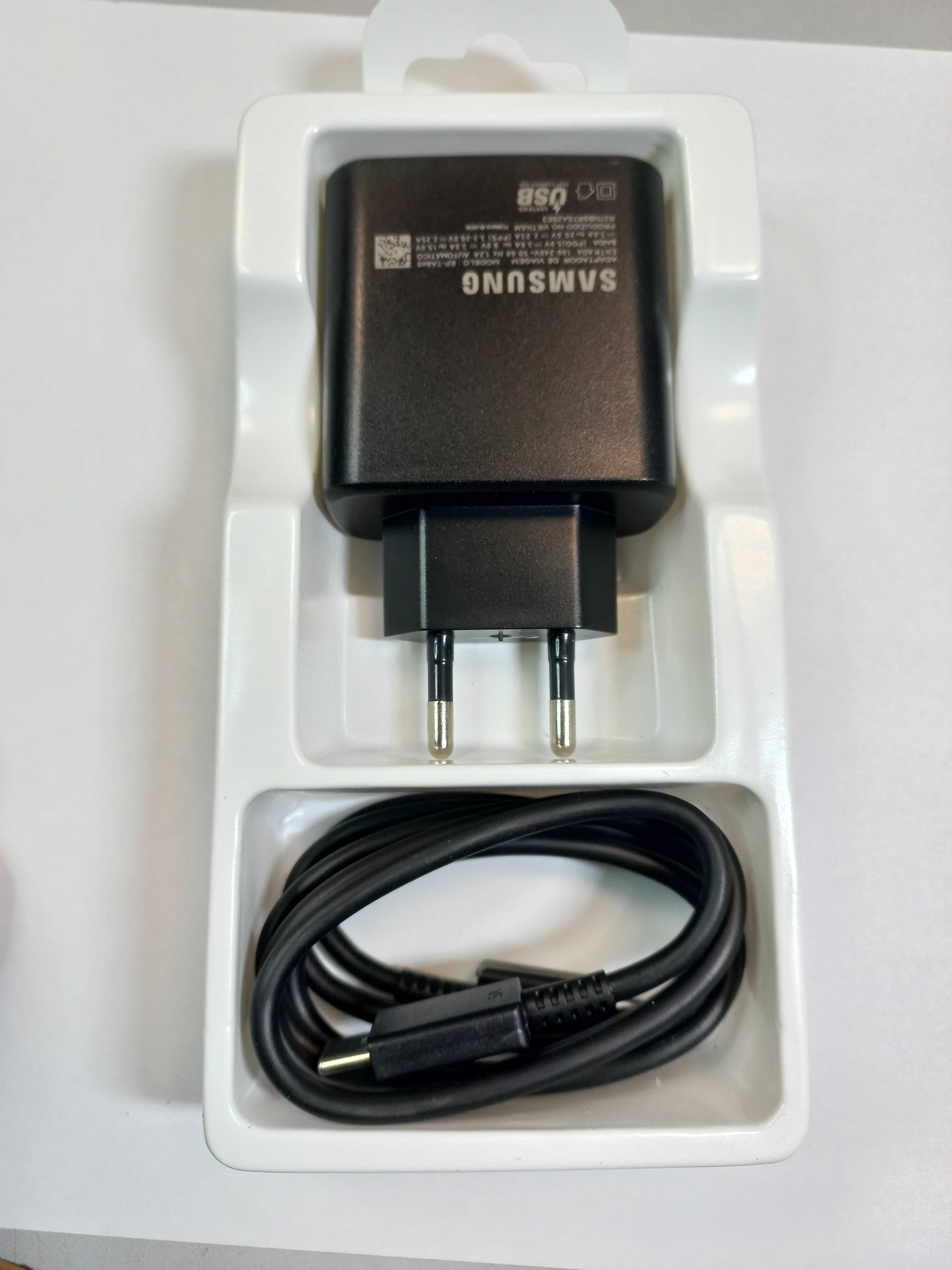 Мережевий Зарядний пристрій Samsung 25W 45 W c кабелем Type-C: 320 грн ...