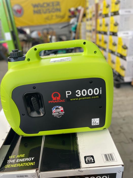 Agregat prądotwórczy PRAMAC P3000i INVERTER Nowy fv gwar. wyciszony Orzesze Zgoń • OLX.pl