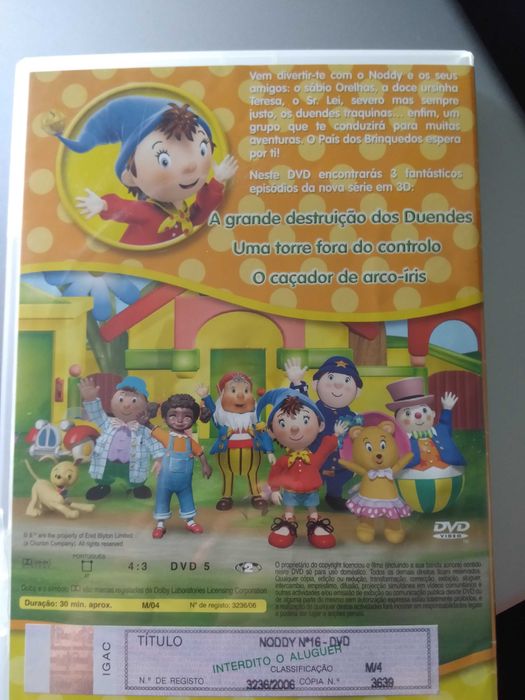 2 DVD brinca e aprende com Noddy Alenquer (Santo Estêvão E Triana ...