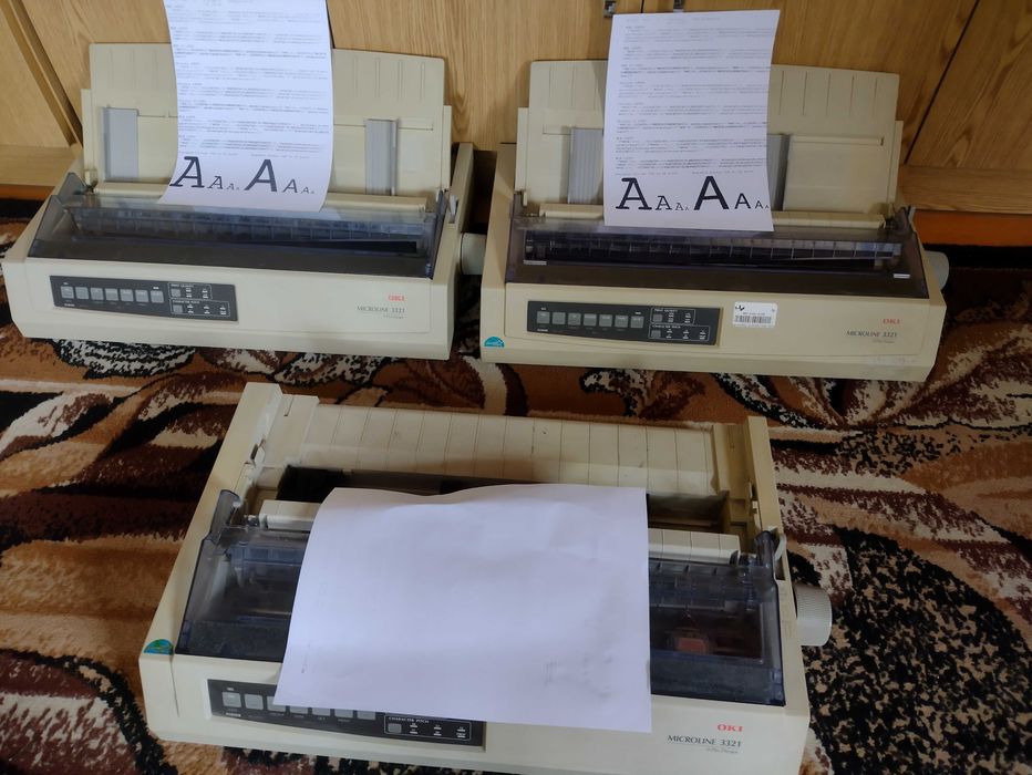 Drukarka igłowa Oki 3321 Nowe Bystre • OLX.pl