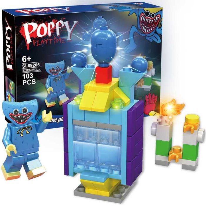 Лего Хаги Ваги Поппи Плейтайм Lego Poppy Playtime 413 деталей +ПОДАРОК ...