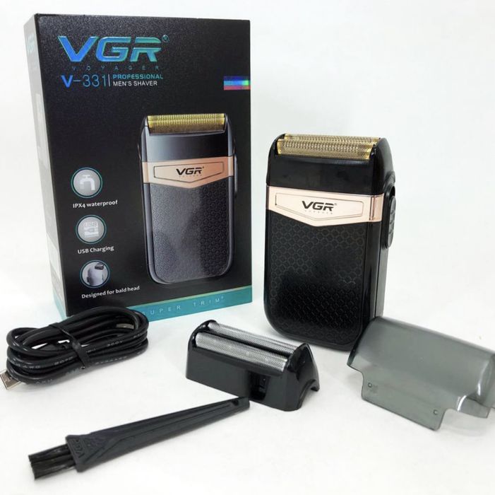 Електробритва VGR V-331, тример для стрижки вусів та бороди: 429 грн ...