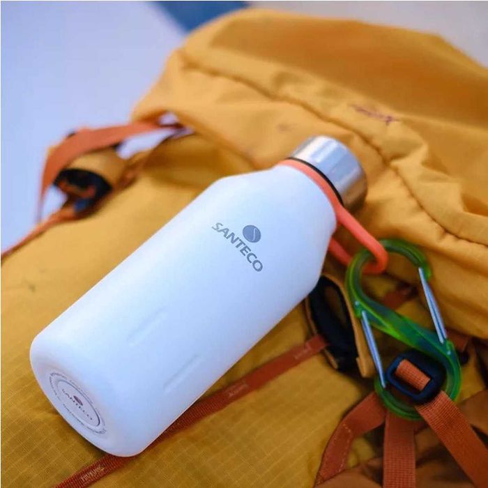 SANTECO butelka termiczna KOLA kolor Milk White 0,35L Kargowa • OLX.pl