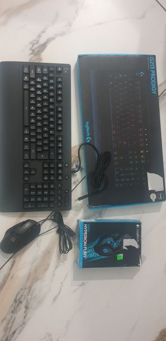 LOGITECH G402 myszka G213 PRODIGY klawiatura Micigózd • OLX.pl