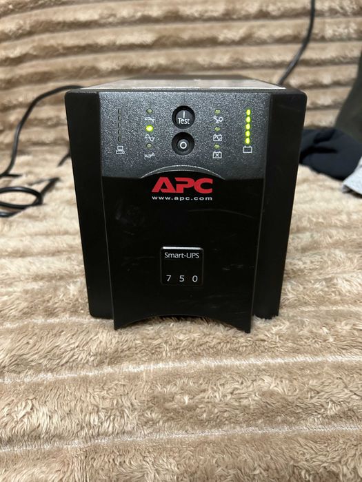 Продам ДБЖ APC Smart-UPS 750 із АКБ ИБП Бесперебойник + Акумулятор: 2 ...