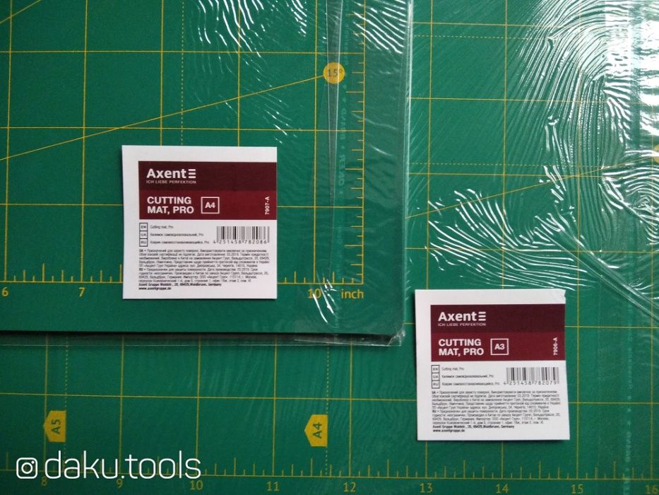 Двухсторонний восстанавливающийся коврик резки кожи AXENT PRO А3 A3 a2: 300 грн. - Поделки ...