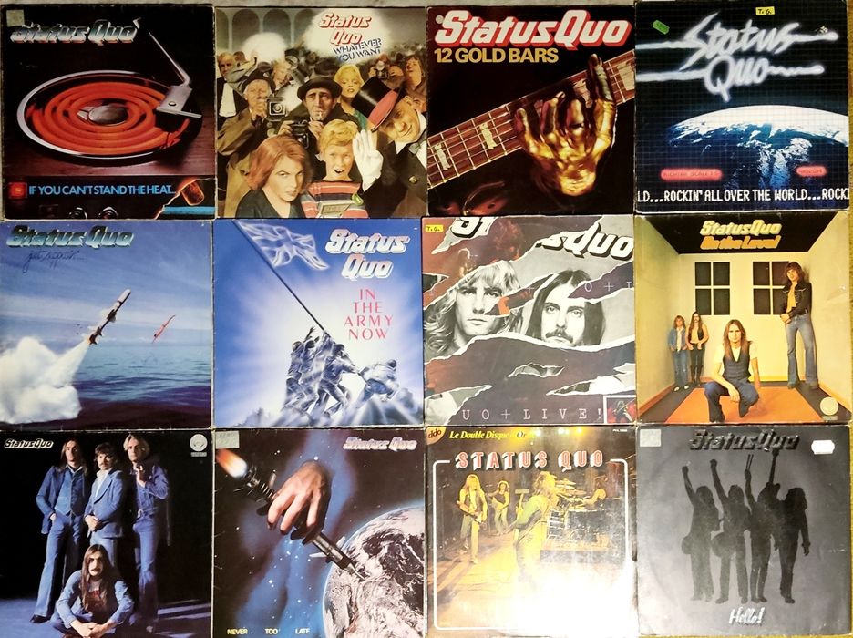 Status Quo - Фірмові вінілові платівки. 1974/75/77/78/79/80/81/86/91 ...