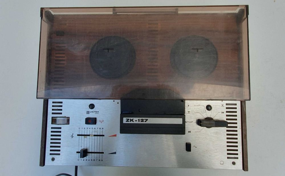 Unitra ZRK ZK-127 Magnetofon Szpulowy czasy PRL Łódź Śródmieście • OLX.pl