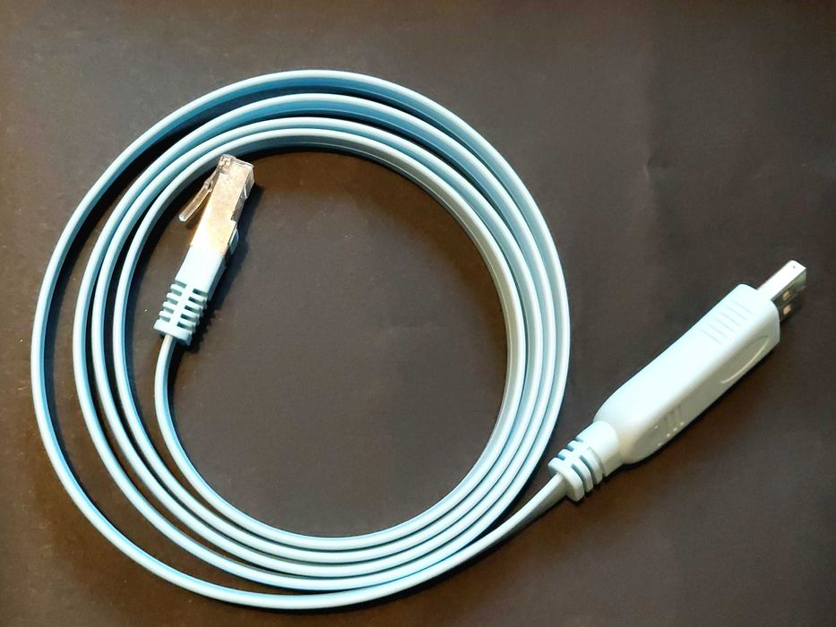 Kabel konsolowy adapter serial RJ45 USB 1.4m Piaseczno • OLX.pl