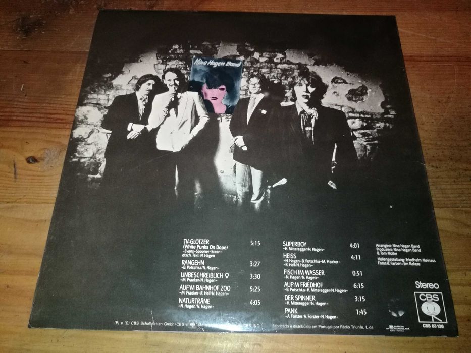 NINA HAGEN BAND (New Wave-Punk) Nina Hagen Band (Ed PORT 1978) LP ...