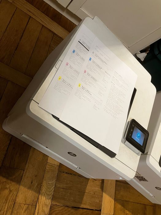 Drukarka laserowa kolor HP LaserJet Pro M254dw Wi-Fi dupleks kable ...